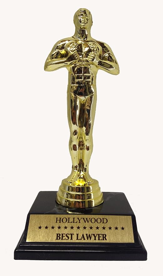 Amazon.com : Best Lawyer Victory Trophy Award, Achievement Award ...