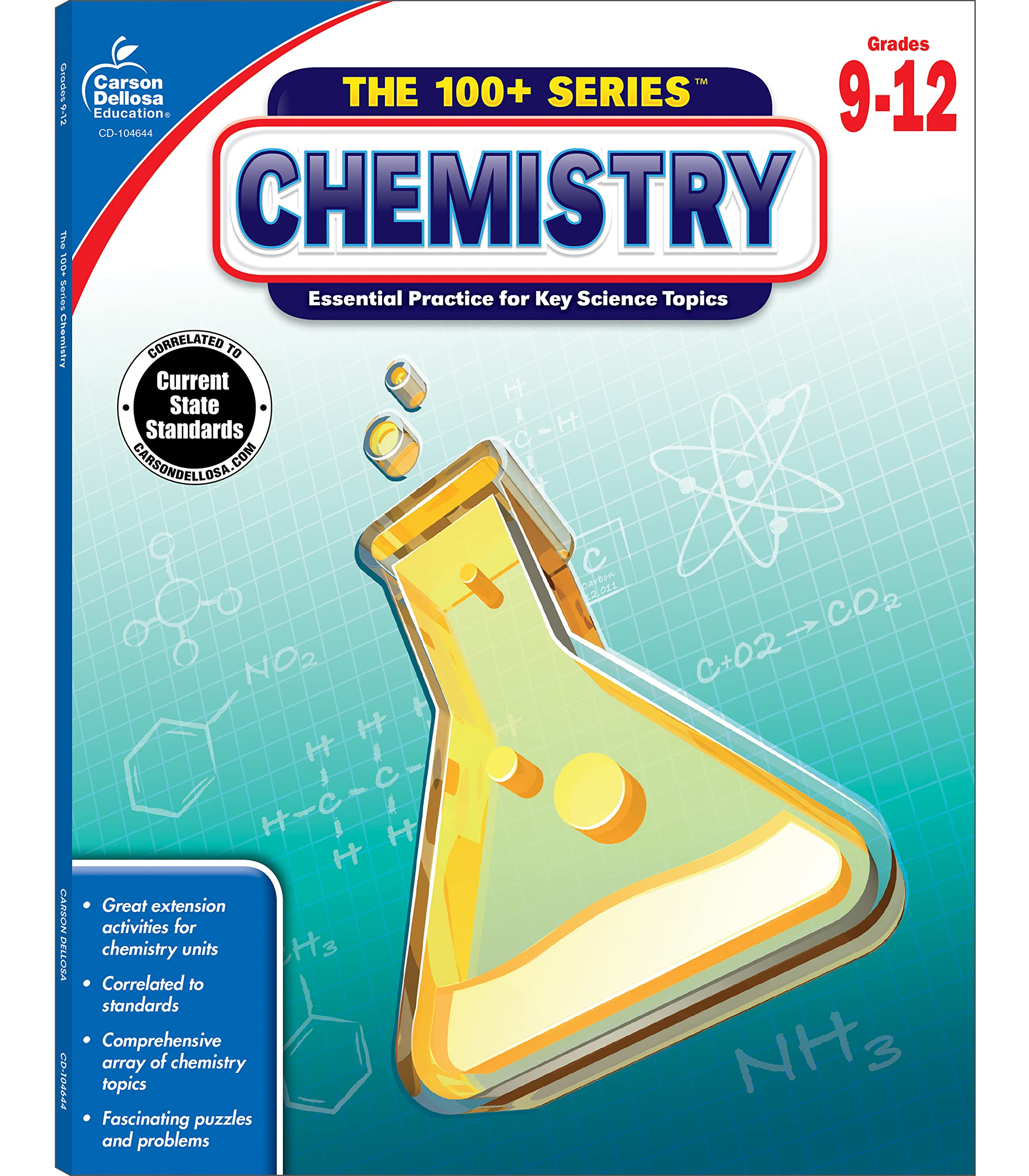 Mua Carson Dellosa The 100+ Series: Grades 9-12 Chemistry Workbook ...