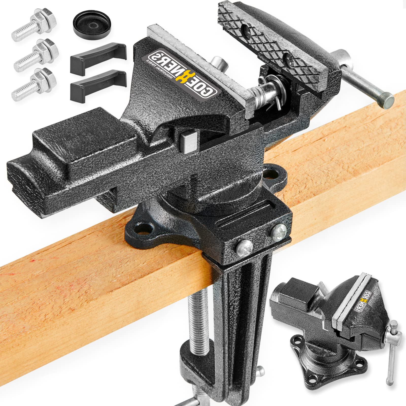 Mua [Upgraded Version] Multi-Purpose Bench Vise 3.3", Table Vice For ...