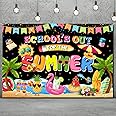 Amazon.com: Schools Out for Summer Decorations Banner, 71" X 43" End Of ...