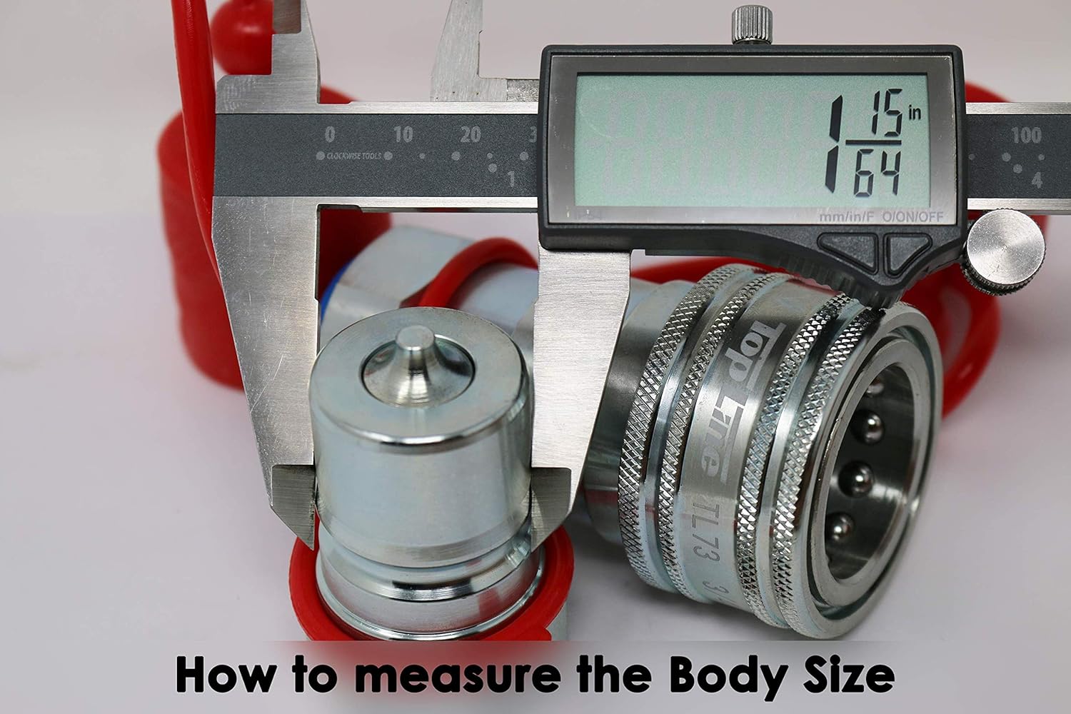 Hydraulics, Pneumatics & Plumbing TL73 3/4 NPT Thread Hydraulic Coupler ...