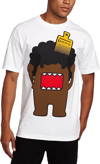 Domo Fro T-Shirt, White, Large | Amazon.com