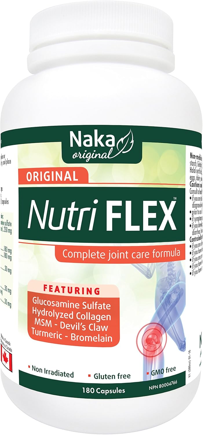 Amazon.com: Nutri Flex Complete Joint Care Formula (180 Capsules) Nutri ...