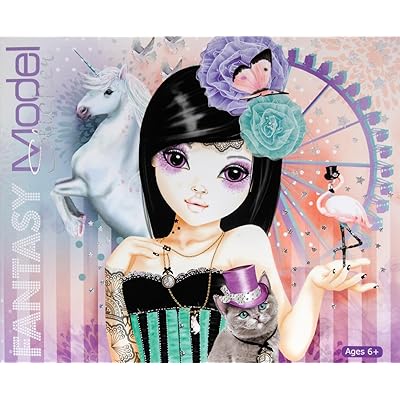 Fantasy Model Sticker Book with StyleModel Designs Nepal | Ubuy