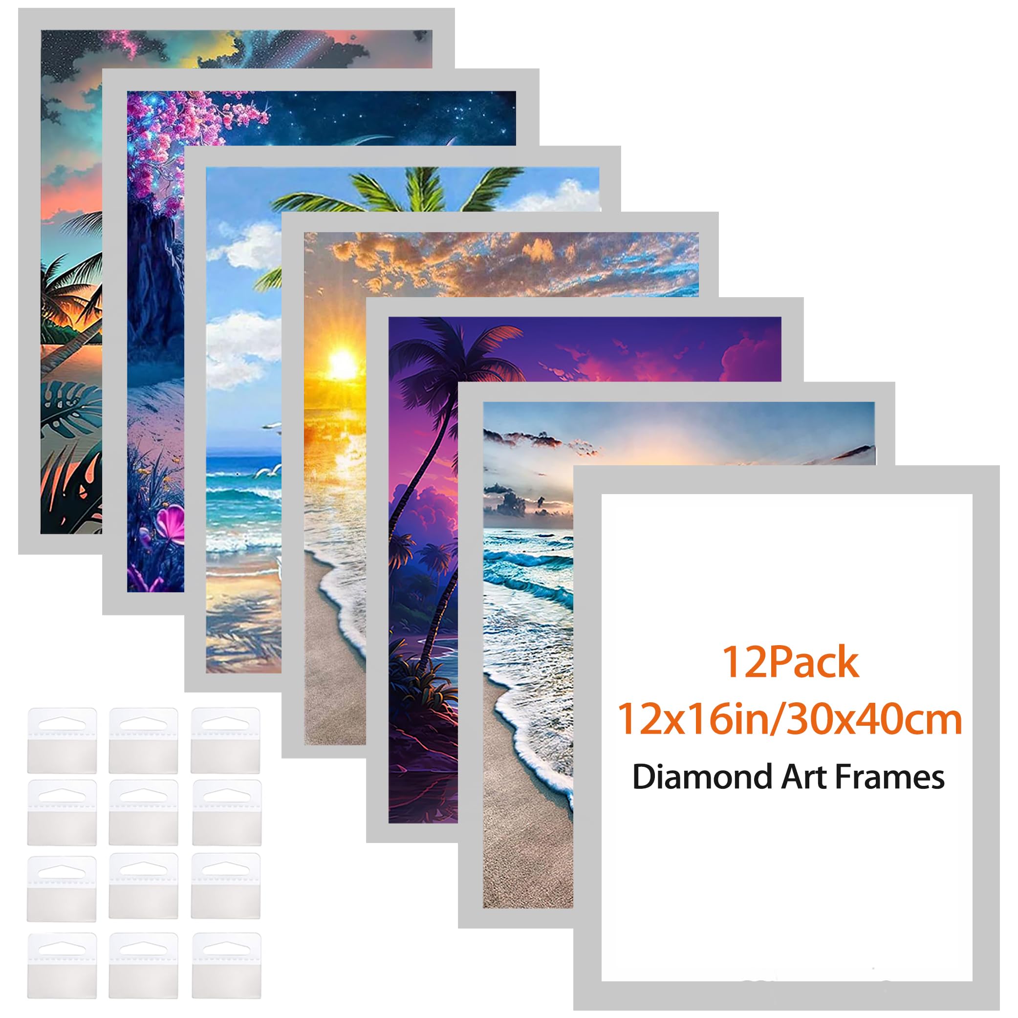 Diamond Art Frame 12x16 Inch - Diamond Frames 30x40 cm Painting ...
