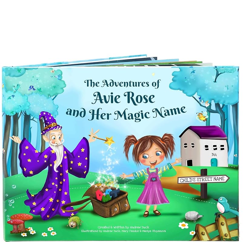 Personalized Story Book for Kids - Every Name Creates A Unique Rhyming ...