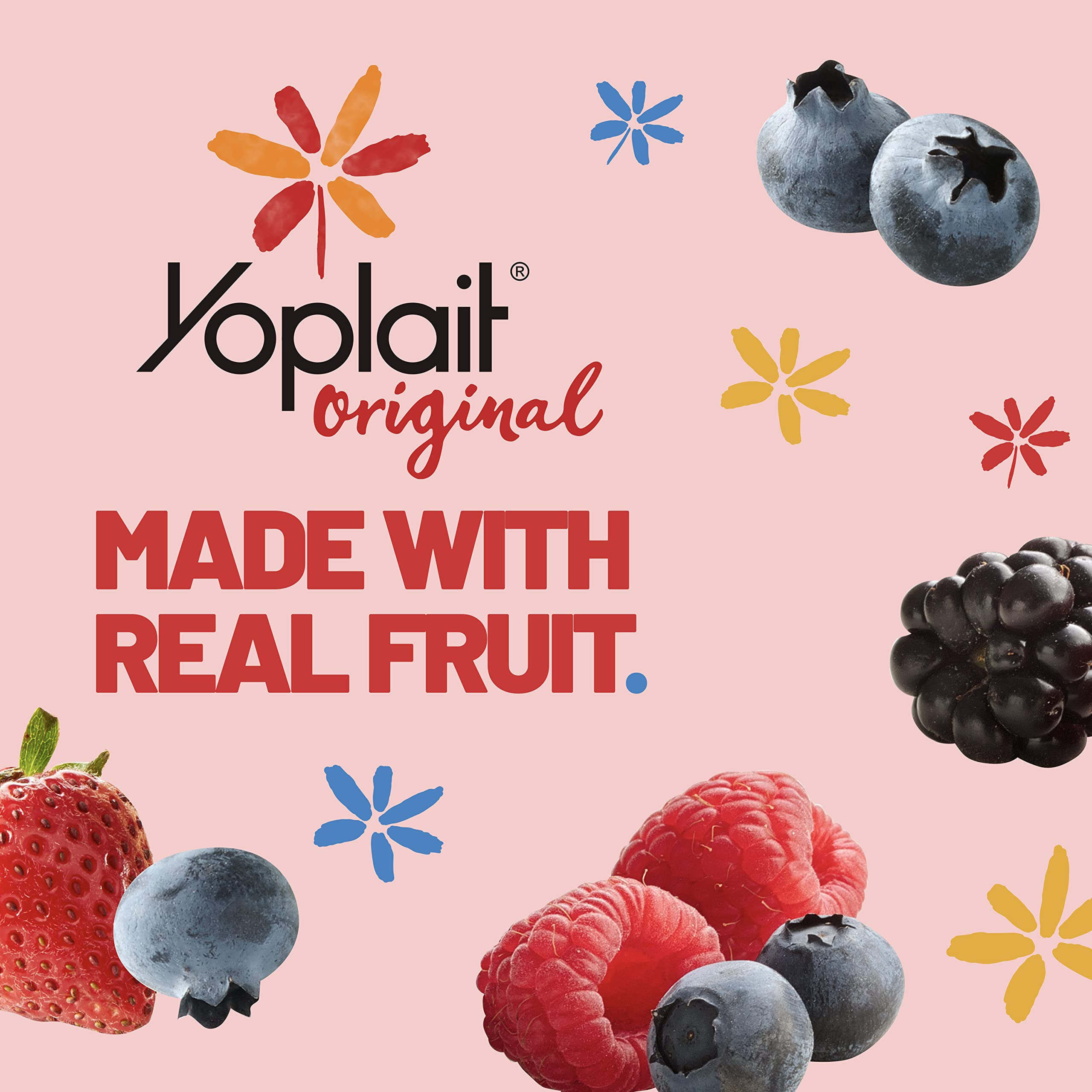 Mua Yoplait Original Low Fat Yogurt Variety Pack, Mountain Blueberry ...