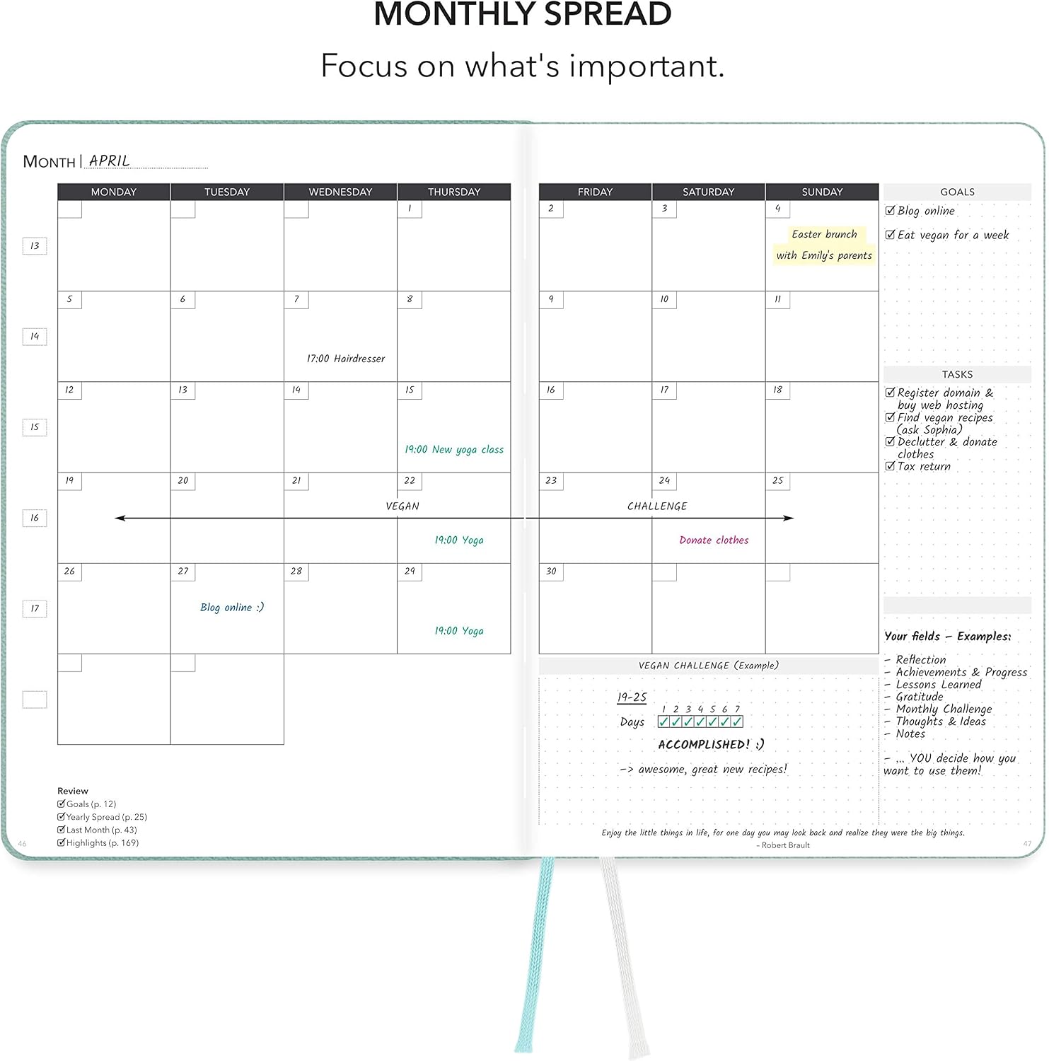 PARETO Planner – Perfectly organised | Achieve Your Goals, Increase ...