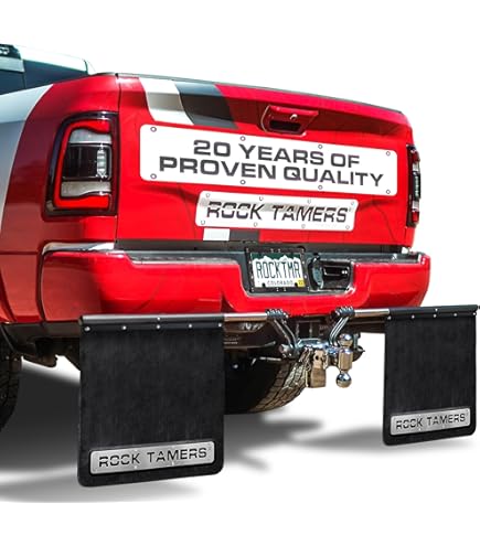 Mud Flaps S RT410 Wall Hanger For Mud Flap Systems - Black Rock Tamer