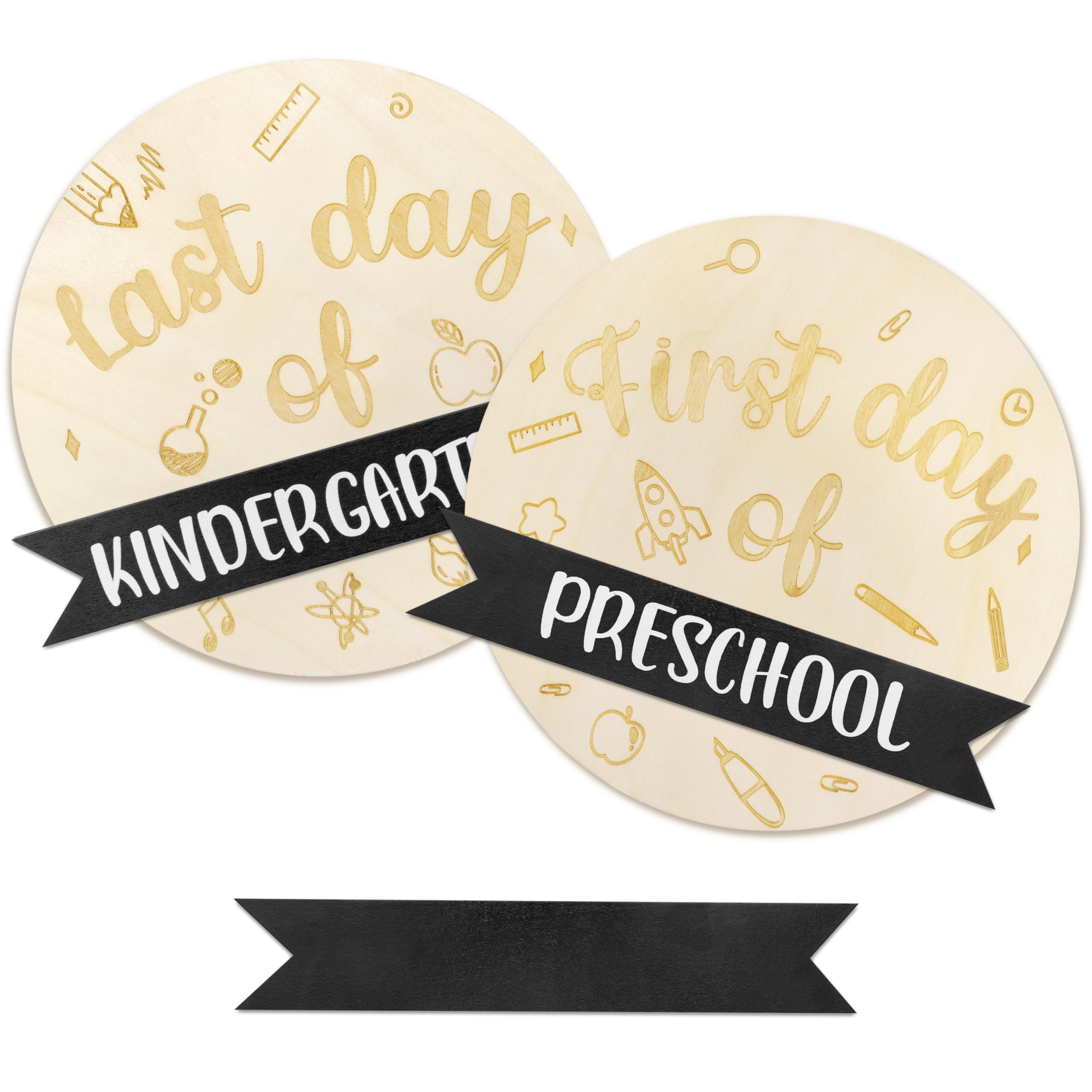 CJiangpo First and Last Day of School Board - Back to School Double ...