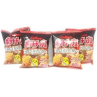 Amazon.com: Calbee Hot & Spicy Potato Chips 80g, 4 Pack