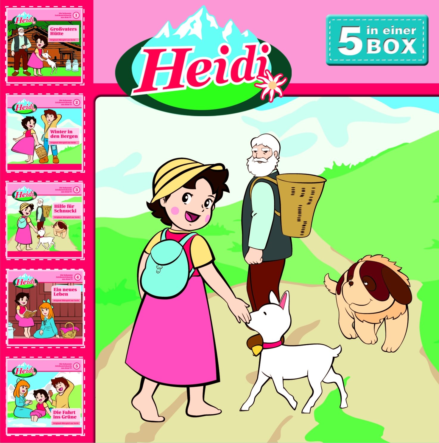 Heidi - 5-CD Hörspielbox Vol.1 - Heidi: Amazon.de: Musik-CDs & Vinyl