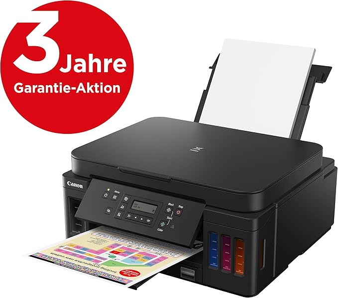 Canon Pixma G6050 3in1 Imprimante à Jet d'encre 3113C006 A4/Duplex ...