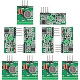 Amazon.com: QIACHIP Superheterodyne Receiver and Transmitter kit 433Mhz RF Wireless Module with ...
