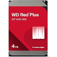 Amazon.com: Western Digital 4TB WD Red Plus NAS Internal Hard Drive HDD ...