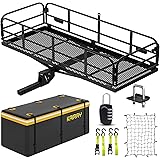 Amazon.com: OKLEAD 500 Lbs Heavy Duty Hitch Mount Cargo Carrier 60" x ...