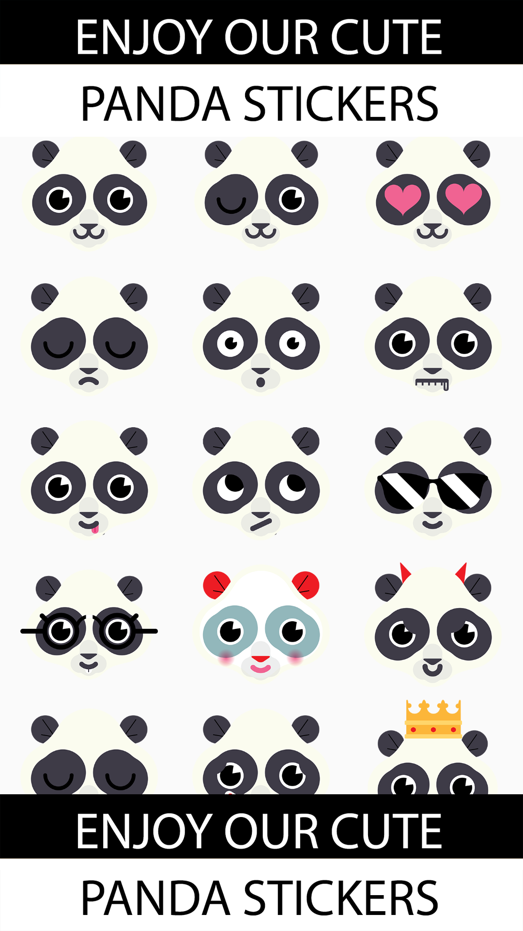 Cute Panda Emoji Stickers:Amazon.com:Appstore for Android