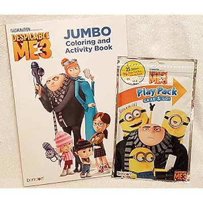 Buy Despicable Me Jumbo Coloring and Activity Book with "Grab & Go ...