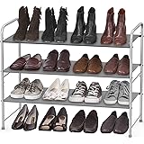 Amazon.com: Simple Houseware 6-Tier Shoe Rack Storage Organizer w/ Side ...