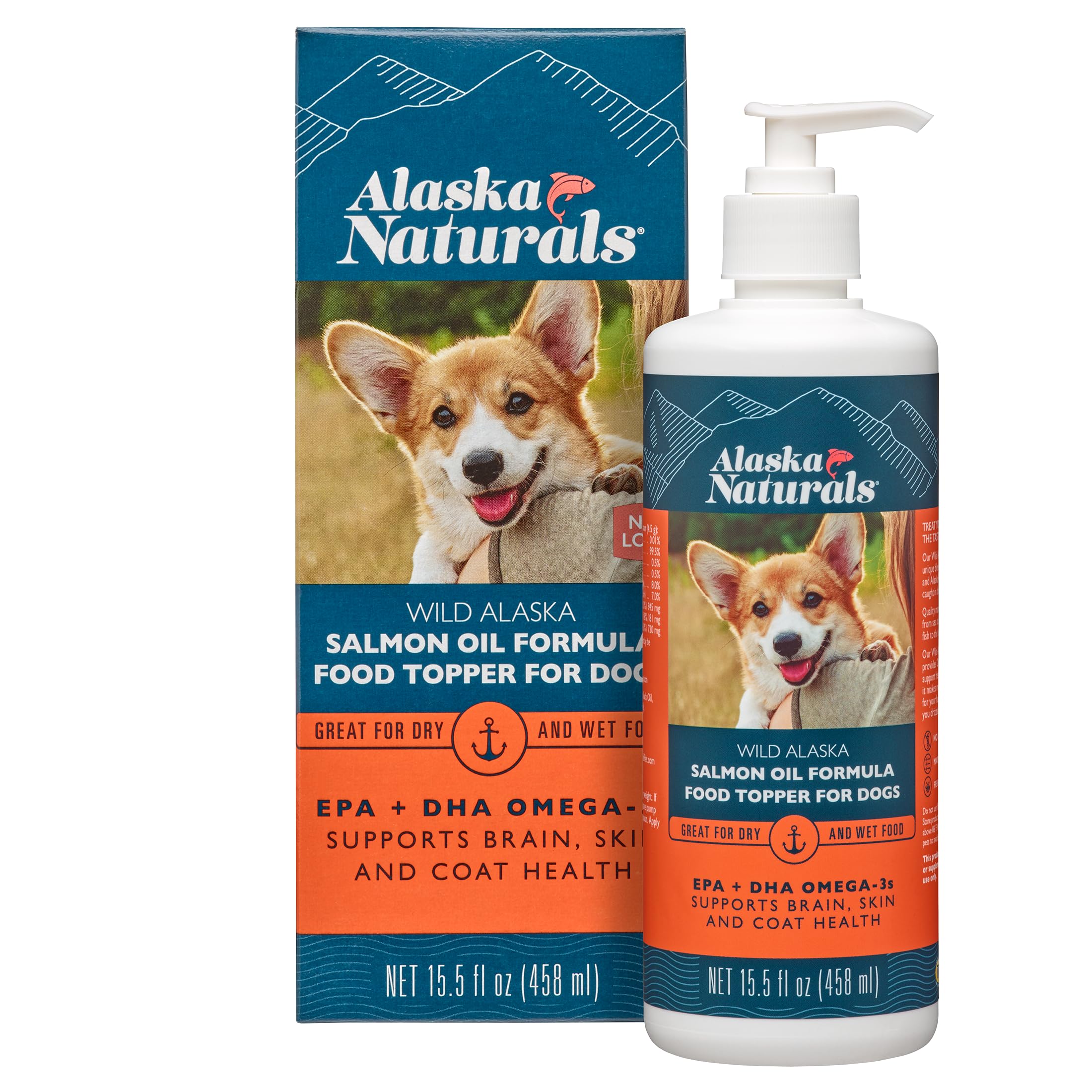Mua Alaska Naturals – Wild Alaska Salmon Oil Formula Dog Food Topper ...