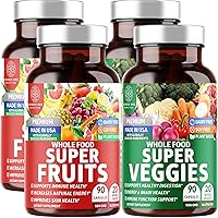 Amazon.com: N1N Premium Super Fruits & Veggies Supplement, 360 Caps, Whole Food & Natural ...