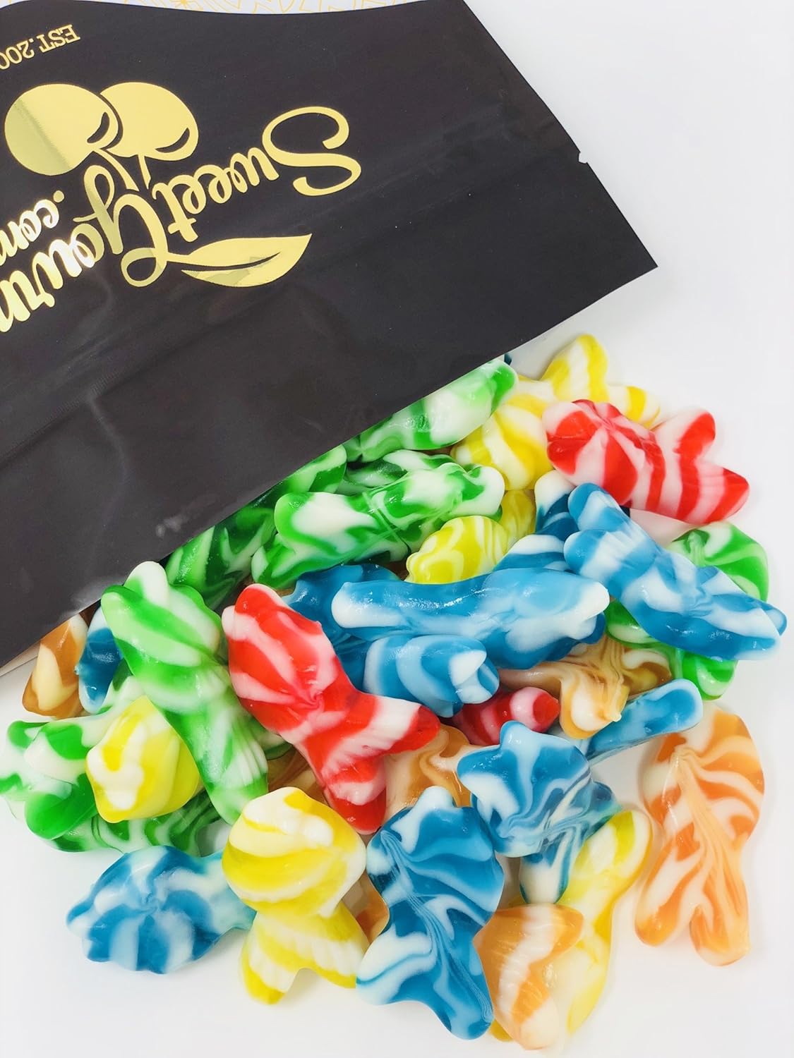 Amazon.com : Vidal Gummy Swirly Fish - Assorted Colors clown fish of ...