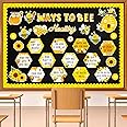 Amazon.com: Bee Bulletin Board Decorations Set Bumble Bee Health ...