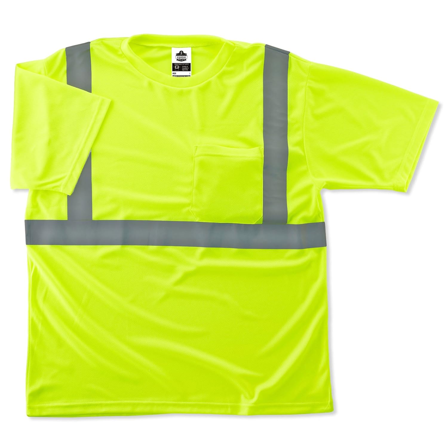 Ergodyne GloWear 8289 ANSI High Visibility Orange Reflective T-Shirt ...