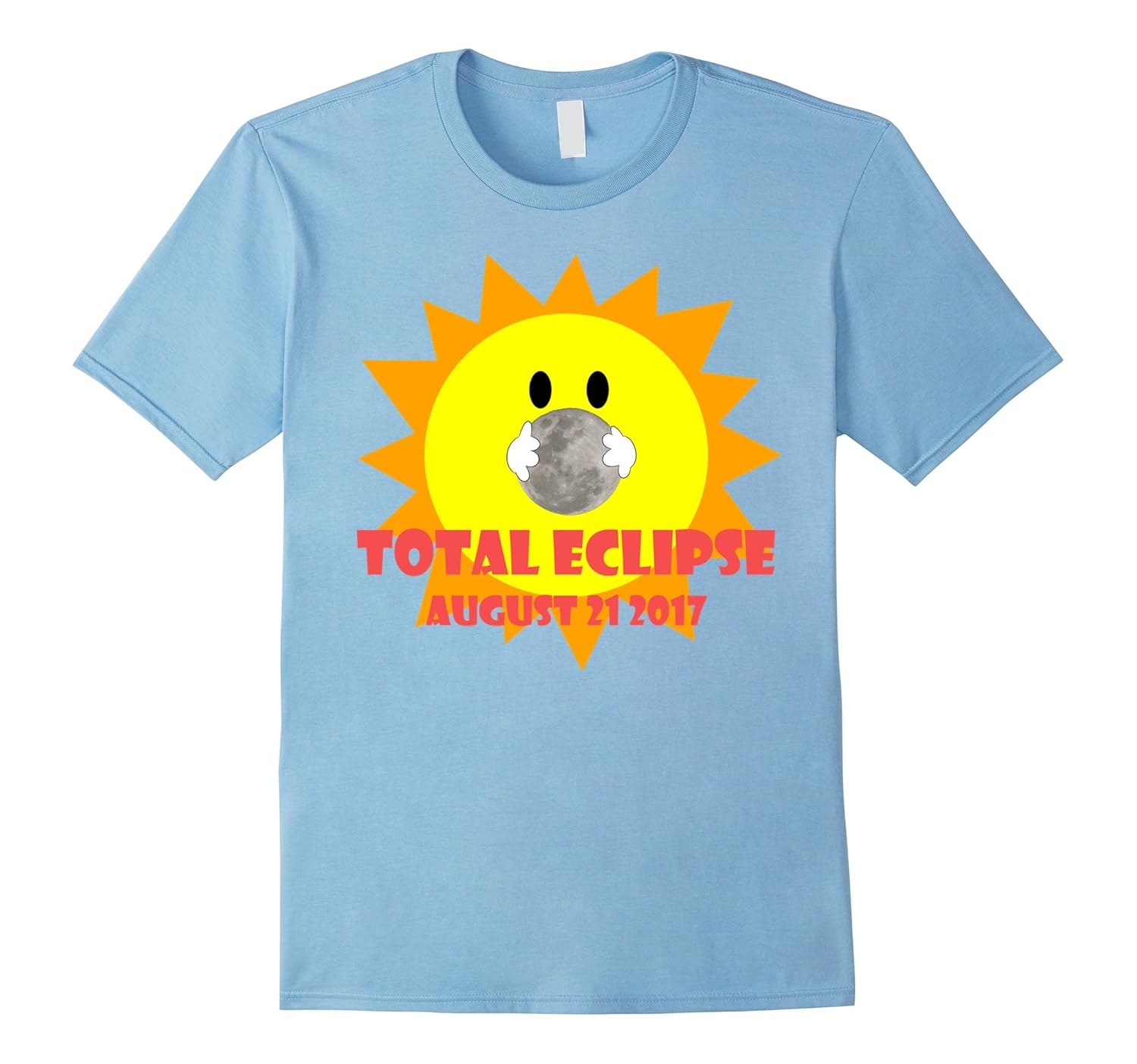 Cute Total Solar Eclipse T-Shirt-TH – TEEHELEN