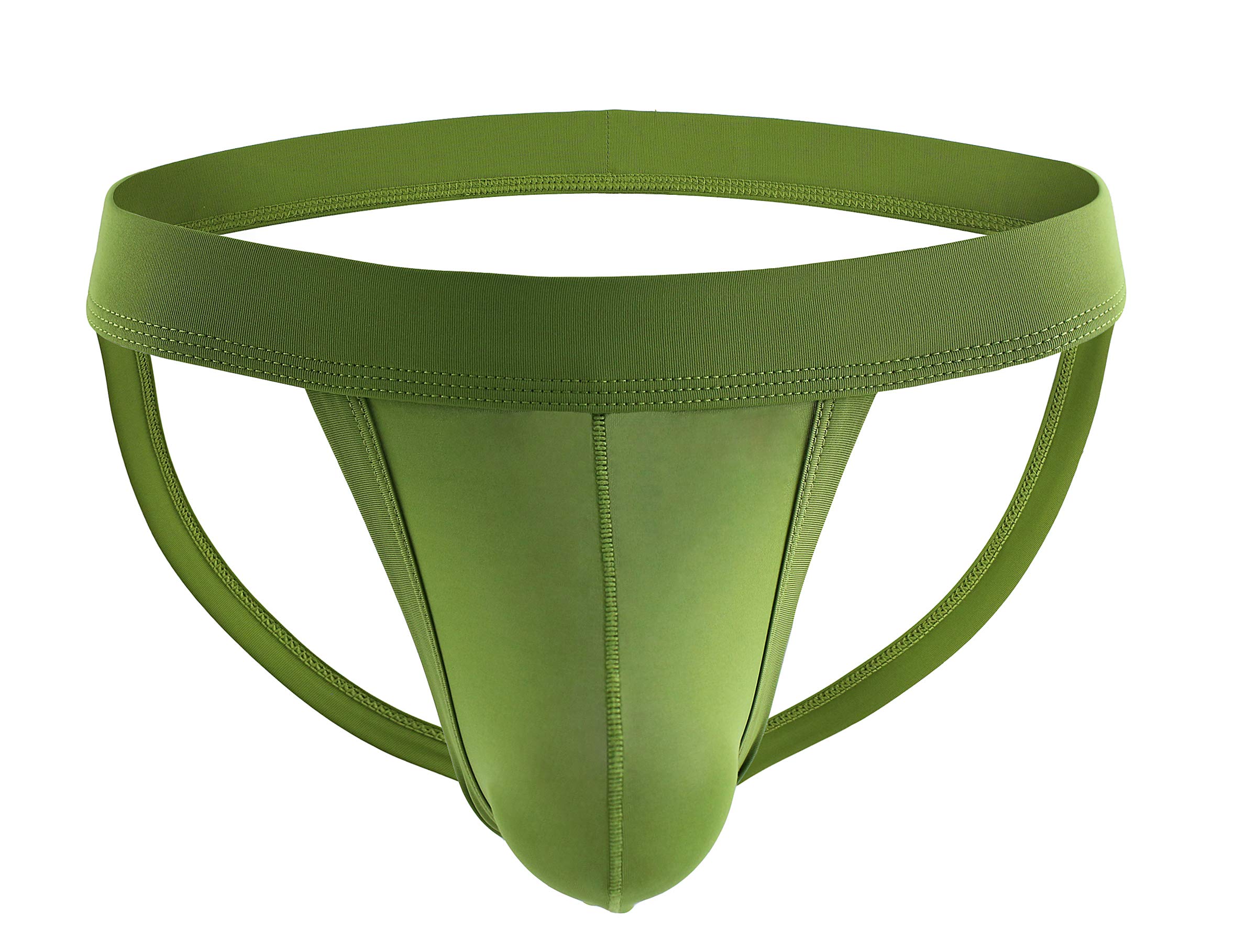 eywlwaar Men's Athletic Supporter Briefs Jockstrap Underwear Elastic ...