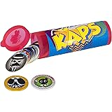 Amazon.com: Pog Retro Kaps Neon Blue Storage Tube Starter Set Game ...