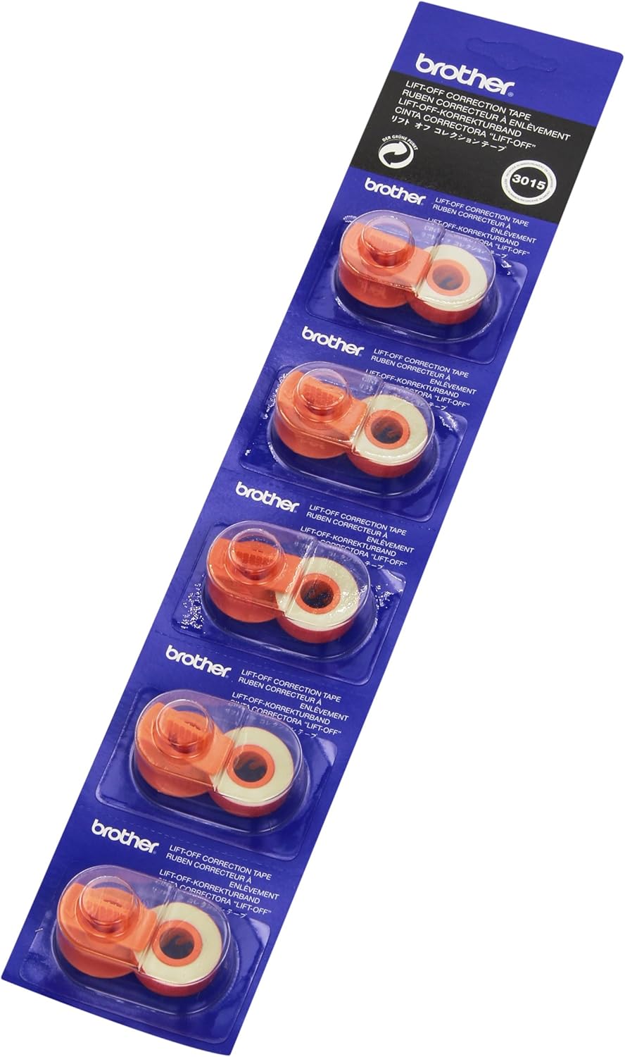 Amazon.com : Brother 3015 3015 Lift-Off Correction Tape, 6/Pack ...