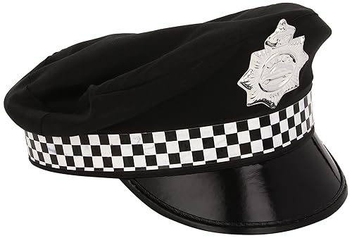 POLICEMAN CAP: Smiffys: Amazon.co.uk: Toys & Games