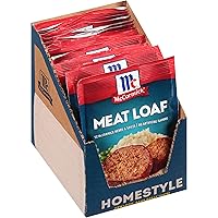 Amazon.com : McCormick Meat Loaf Seasoning Mix, 1.5 oz (Pack of 12 ...