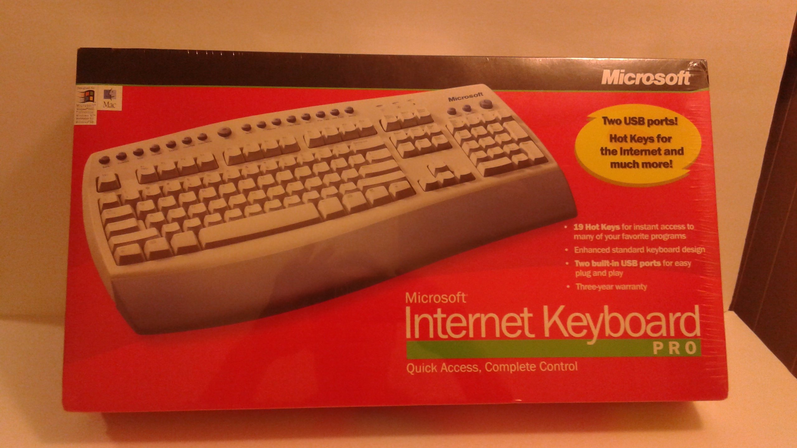 Mua Microsoft Internet Keyboard Pro trên Amazon Mỹ chính hãng 2024 | Fado