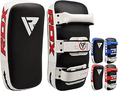RDX Muay Thai Pad for Training | Curved Kickboxing Kicking Strike Shield | Coaching Kick Boxing ...