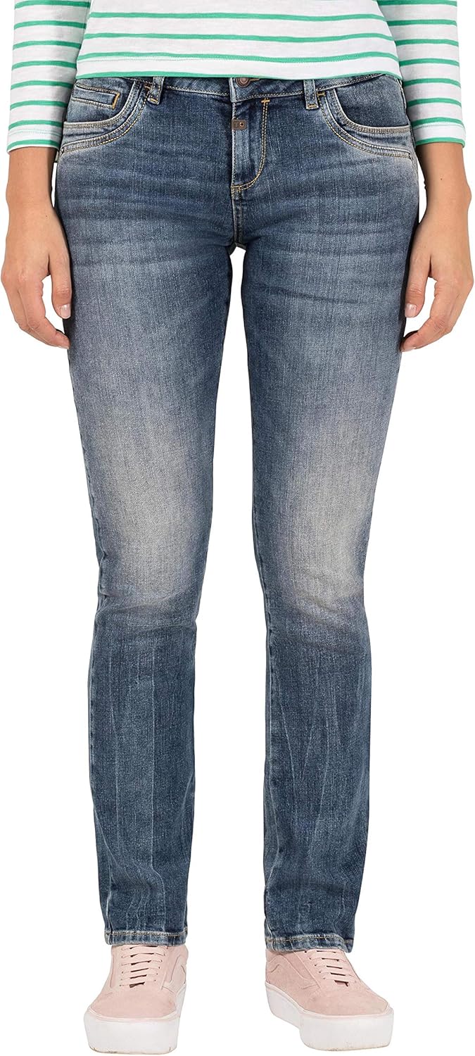 Timezone Damen Slim Tahilatz Jeans: Amazon.de: Bekleidung