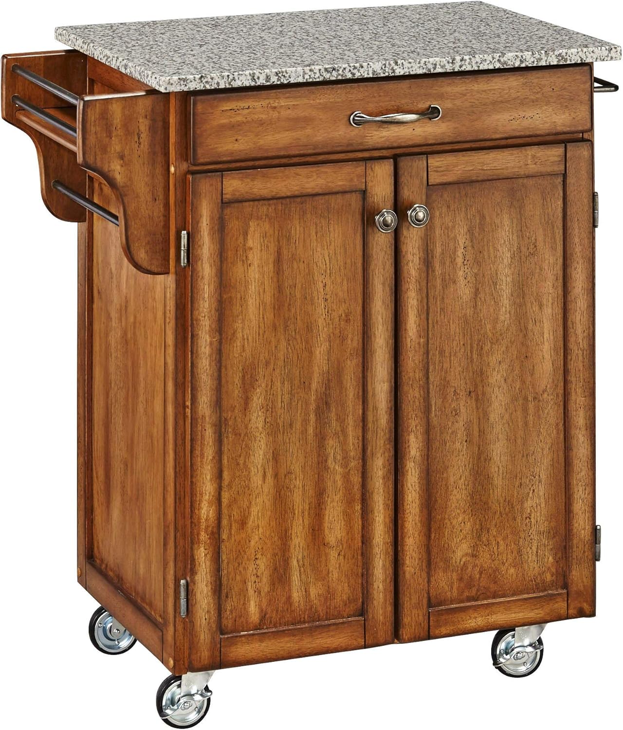 Amazon.com - Home Styles Create-a-Cart Warm Oak Two-door Cabinet ...