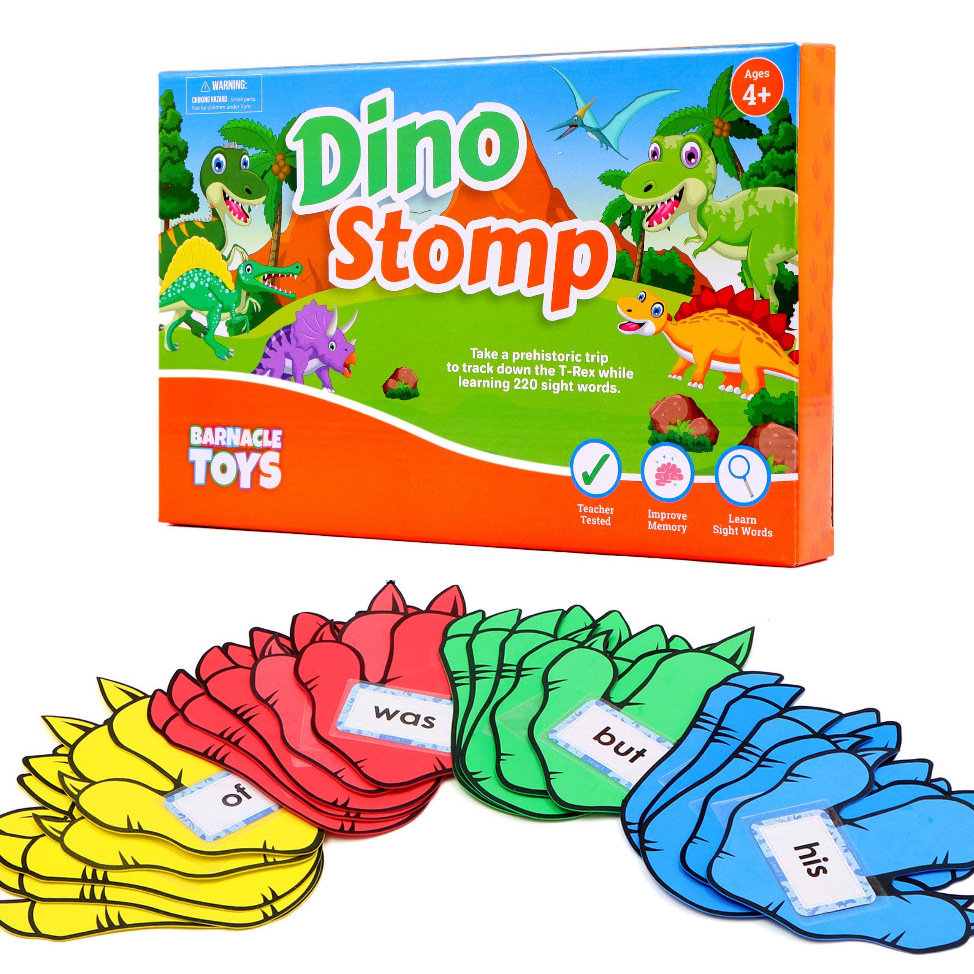 Mua Barnacle Toys Dino Stomp, Dolch Sight Words Flash Cards ...