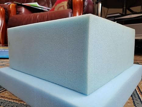 startextile Upholstery Foam - Cut to Any size - High Density Blue Foam ...