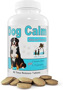 Amazon.com : DOG CALM a Relaxing Non-Medication Supplement Quiets ...