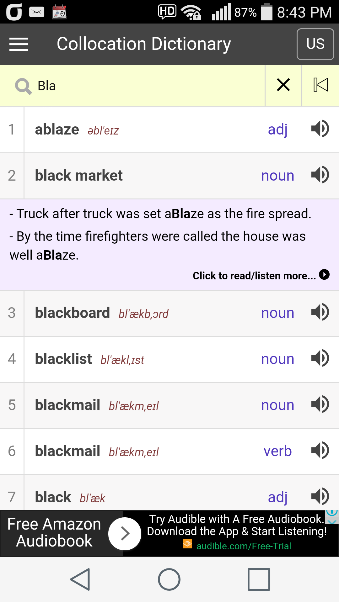 Collocation Dictionary:Amazon.co.uk:Appstore for Android