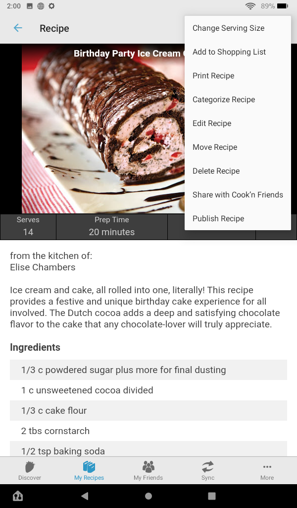 Recipes - Cook'n Recipe Keeper:Amazon.com:Appstore for Android
