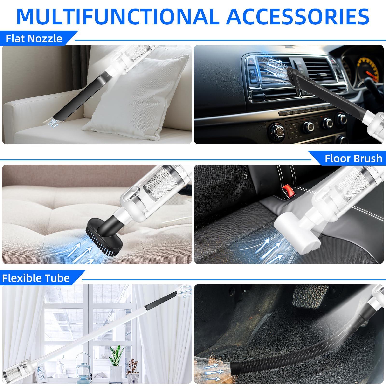 Mua 2024 Upgraded Bug Catcher & Handheld Vacuum Cordless with 12000PA ...