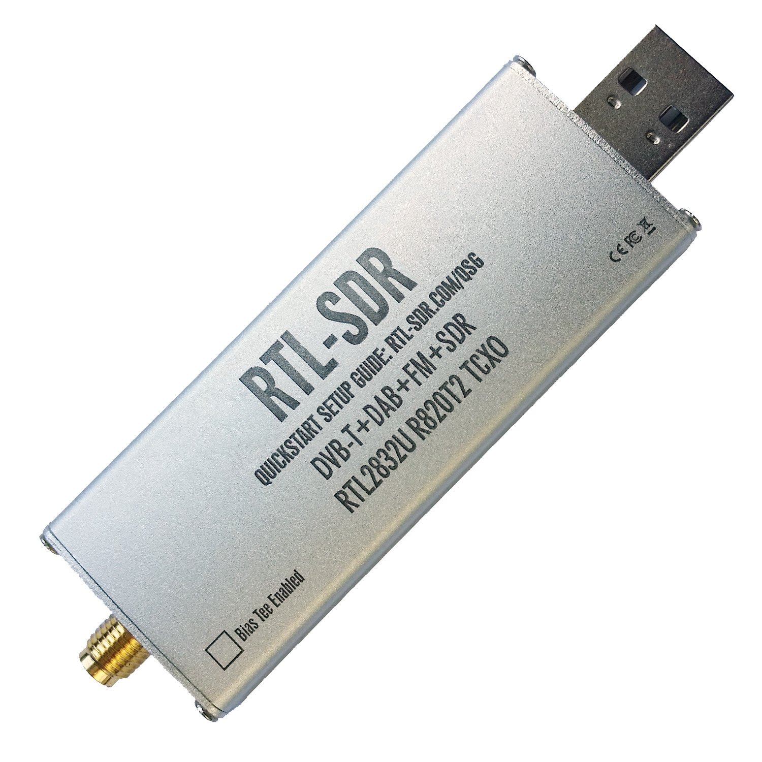 RTL SDR Blog R820T2 RTL2832U 1PPM TCXO SMA Software Defined Radio