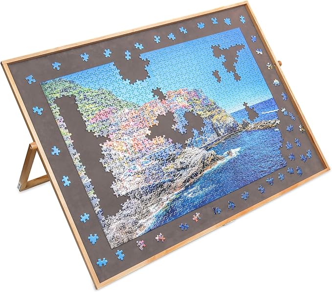 Amazon Lavievert Adjustable Wooden Puzzle Board Easel Non Slip Flannelette Surface Puzzle amazon-lavievert-adjustable-wooden-puzzle-board-easel-non-slip-flannelette-surface-puzzle