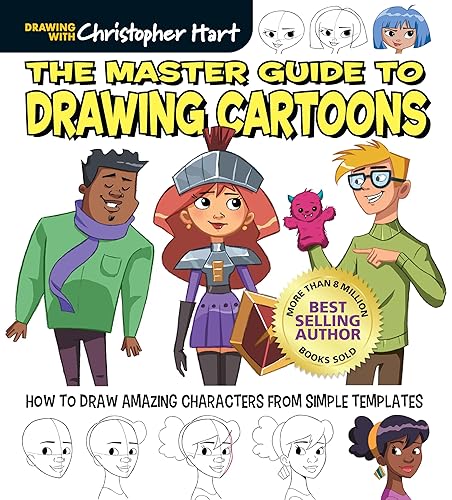 The Master Guide to Drawing Cartoons: How to Draw Amazing Characters ...