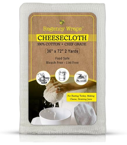 Cotton Fromage Regency Wraps 100% Cotton Cheesecloth - 3 Pack Ultra ...