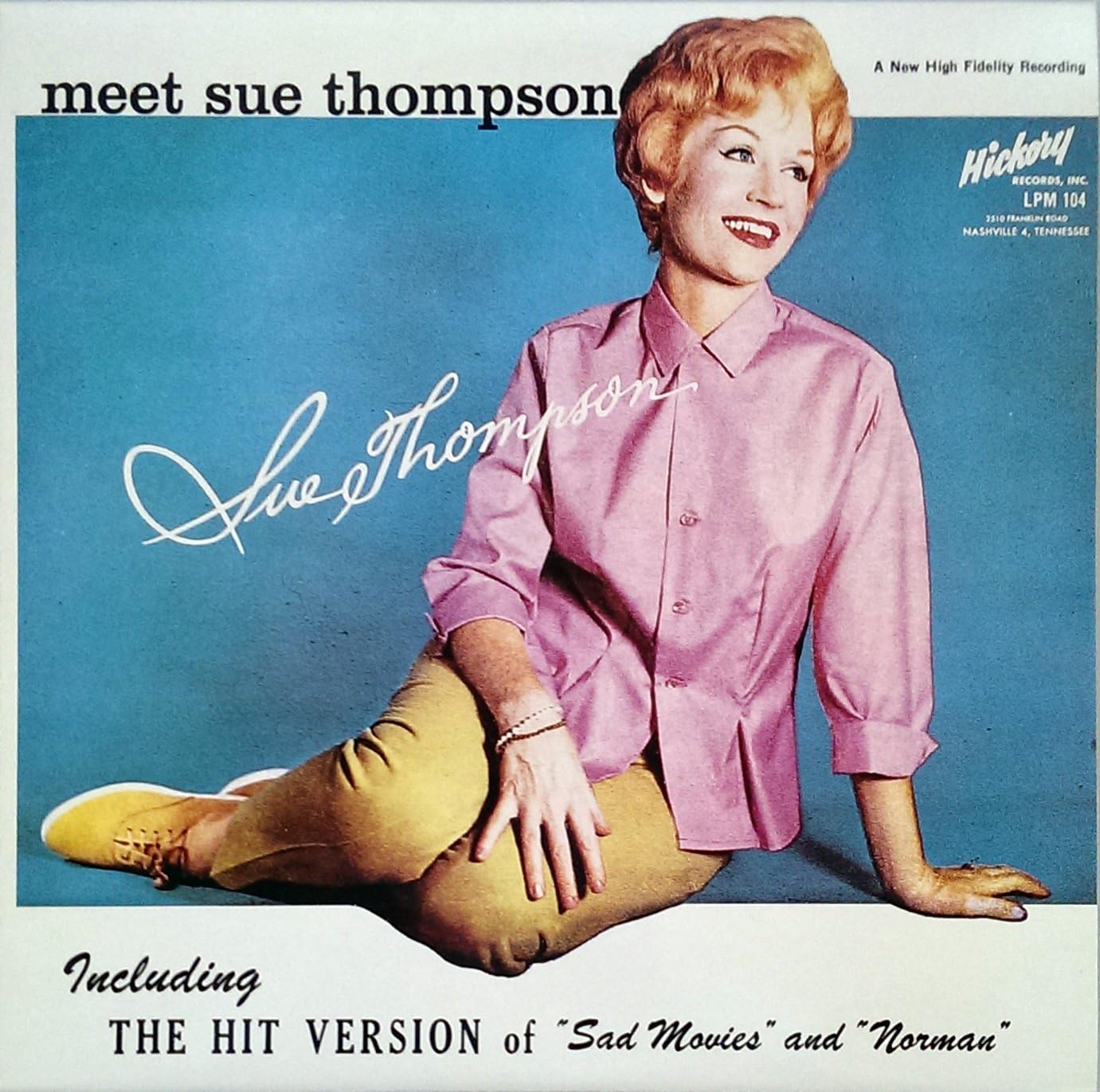 Meet Sue Thompson (LP Album) - Sue Thompson