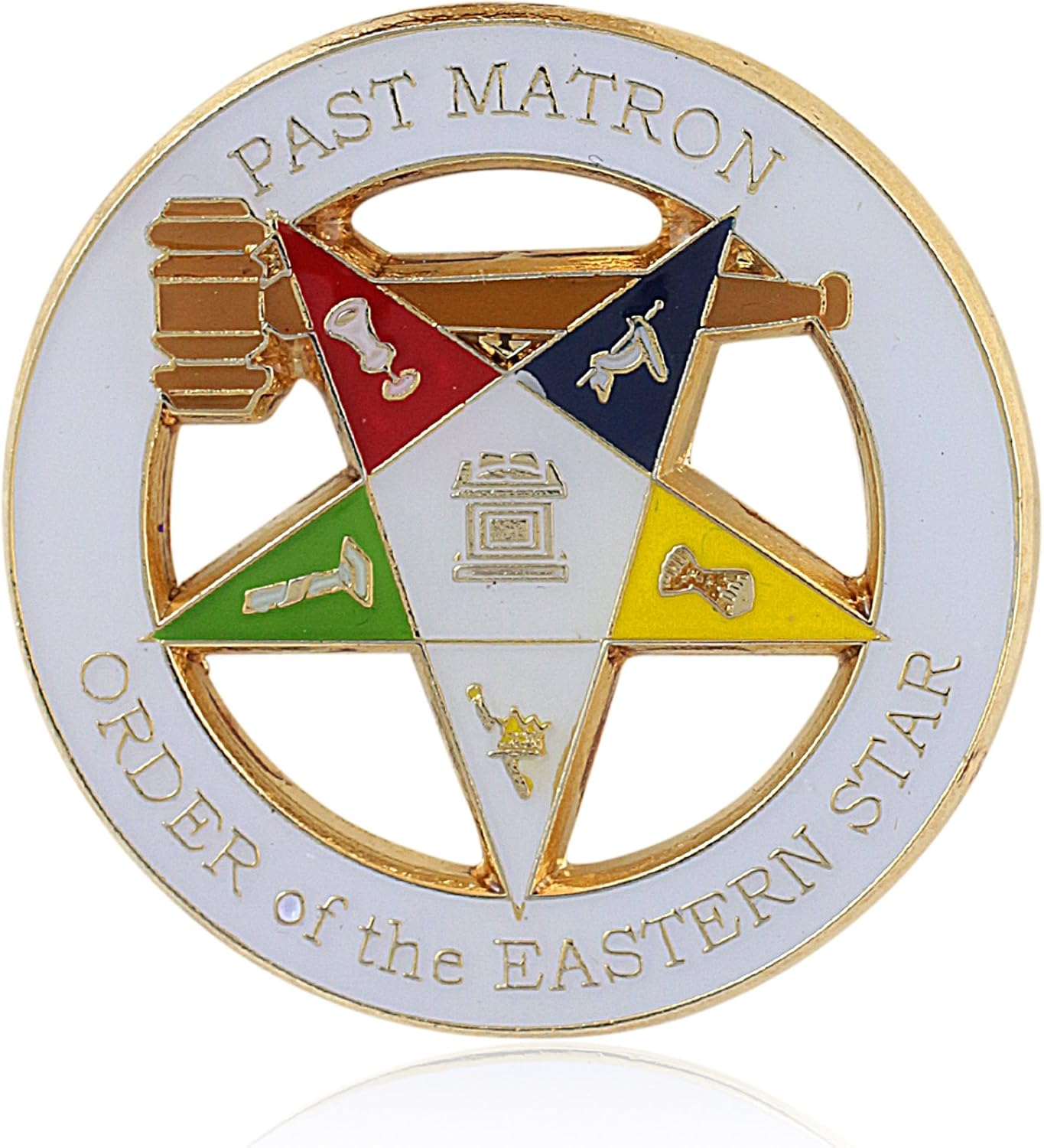 Amazon.com: Past Matron Order of The Eastern Star Lapel Pin (1.25 ...